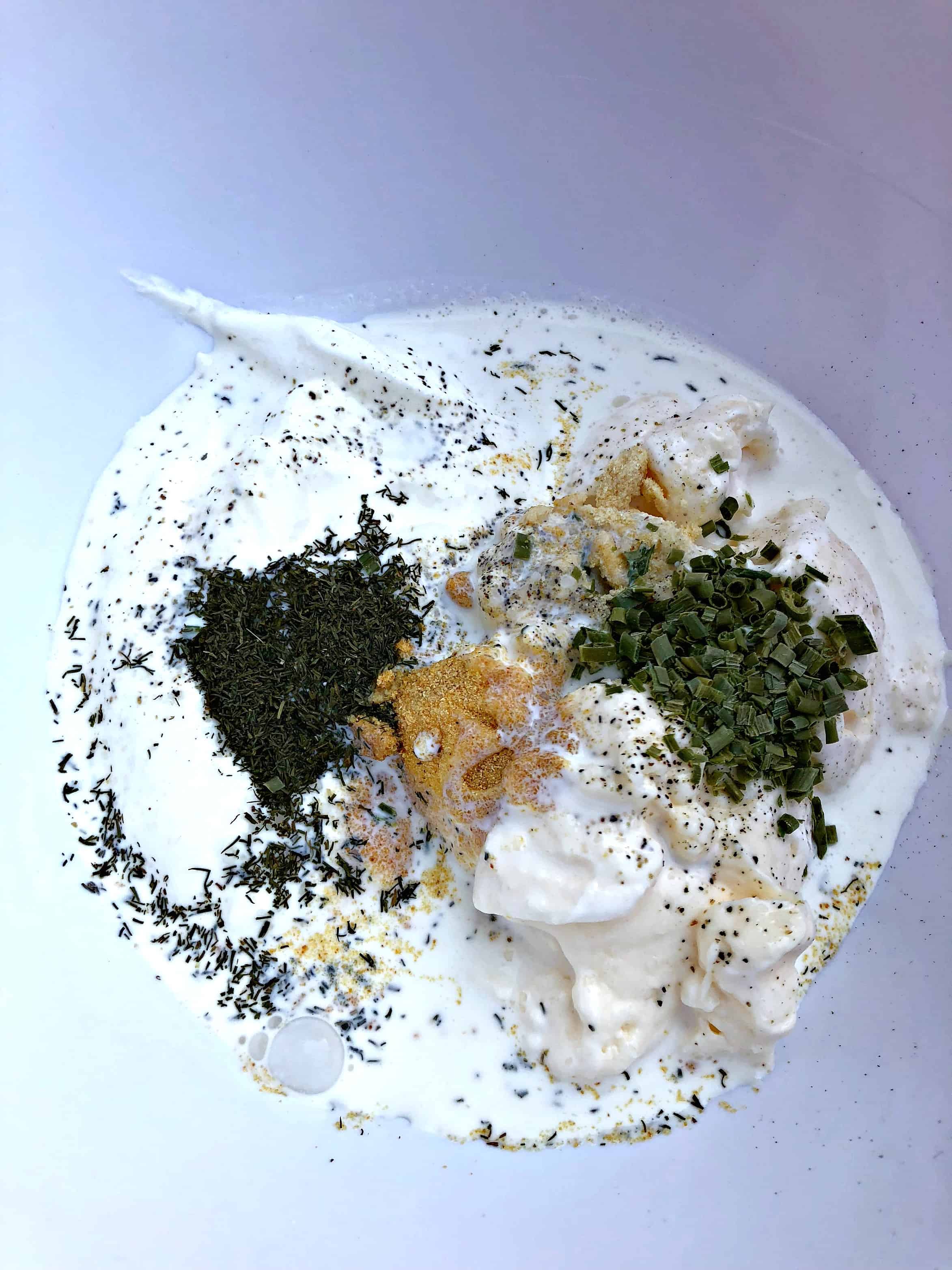 Sugar Free Ranch Salad Dressing