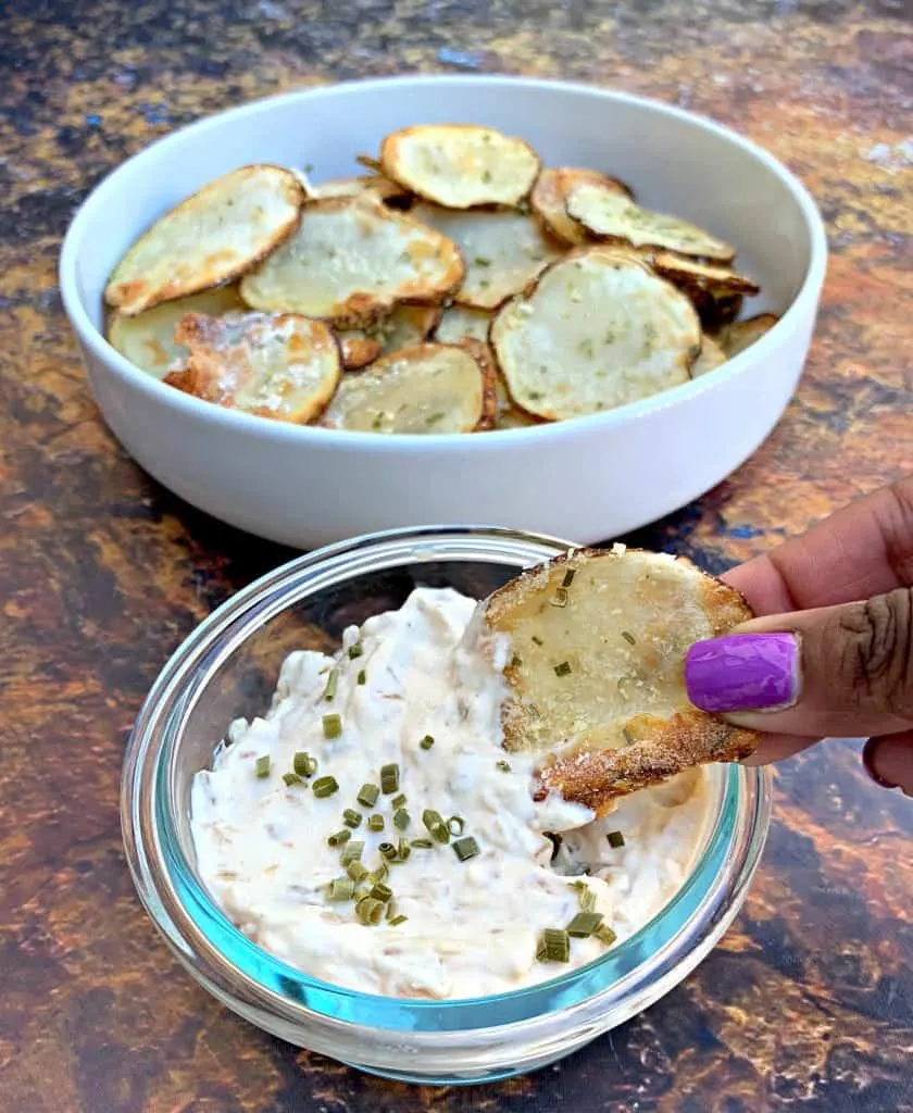 Air Fryer Homemade Crunchy Potato Chips