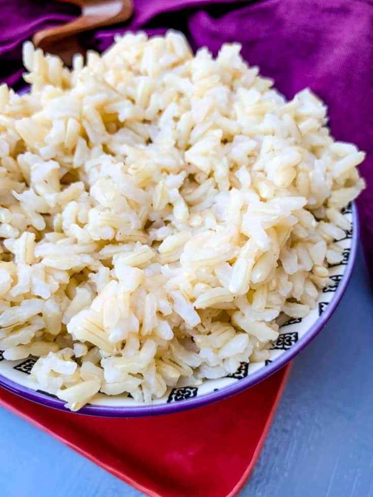Instant Pot Brown Rice (Quick and Easy) + {VIDEO}