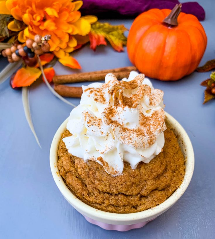 Pumpkin Spice Mug Cake