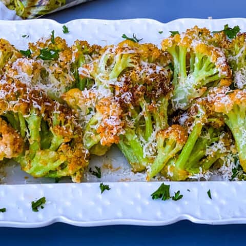 Air Fryer Parmesan Roasted CAULILINI® baby cauliflower