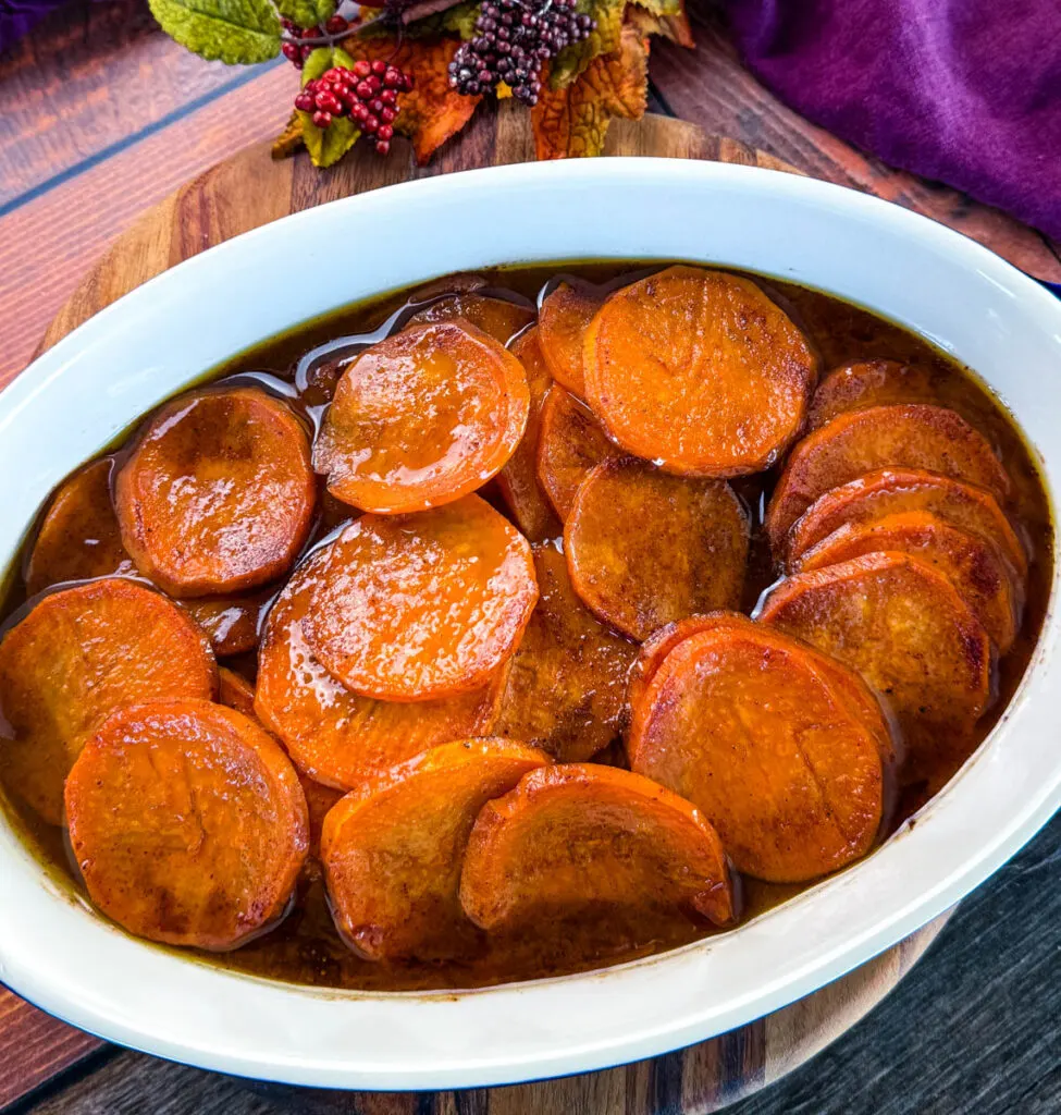 Easy Southern Candied Sweet Potatoes + {VIDEO}
