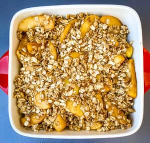 Sugar-Free Apple Crisp (Crunchy Topping)