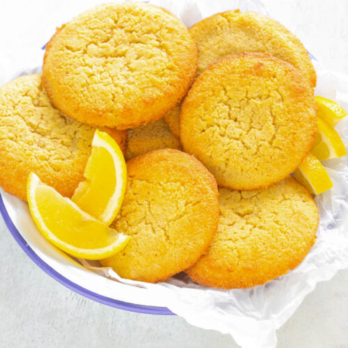 Soft Sugar-Free Lemon Cookies + {VIDEO}
