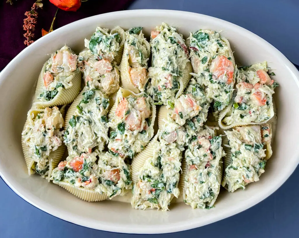 Stuffed Shells Seafood