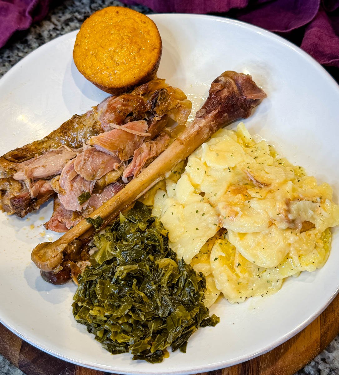 Slow Cooker Turkey Legs + {VIDEO}