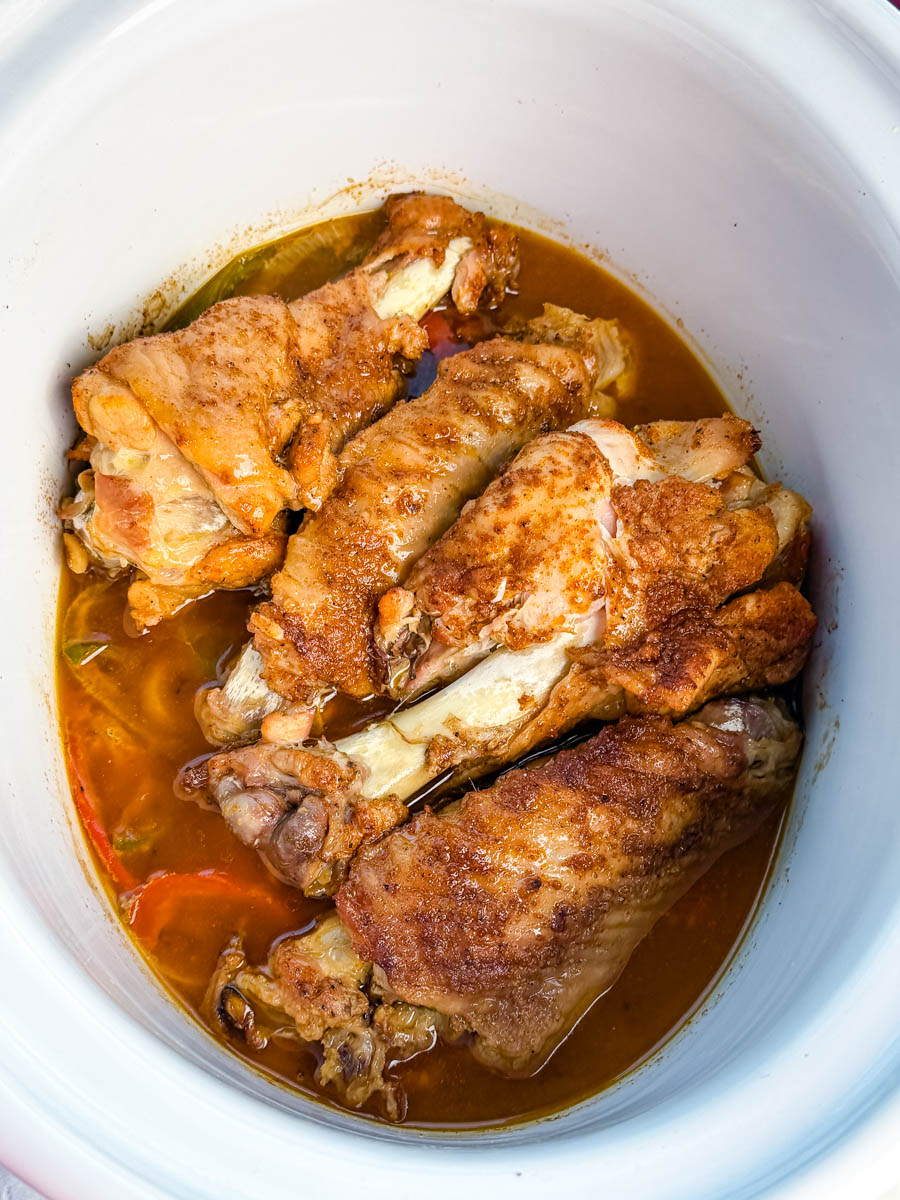 Slow Cooker Crockpot Turkey Wings