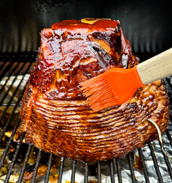 Traeger Smoked Ham (with Glaze) - Stay Snatched