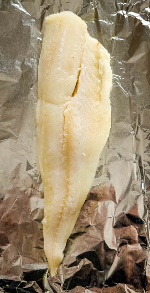 Grilled Cod in Foil