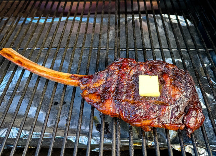 Traeger Tomahawk Steak