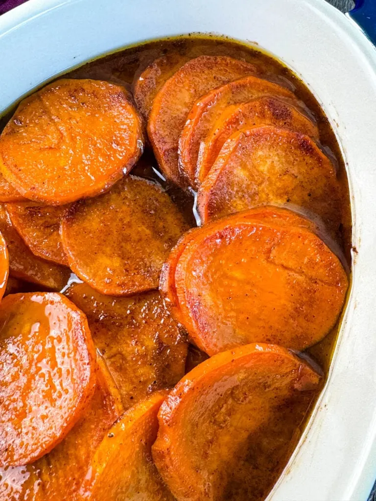 Easy Southern Candied Sweet Potatoes + {VIDEO}