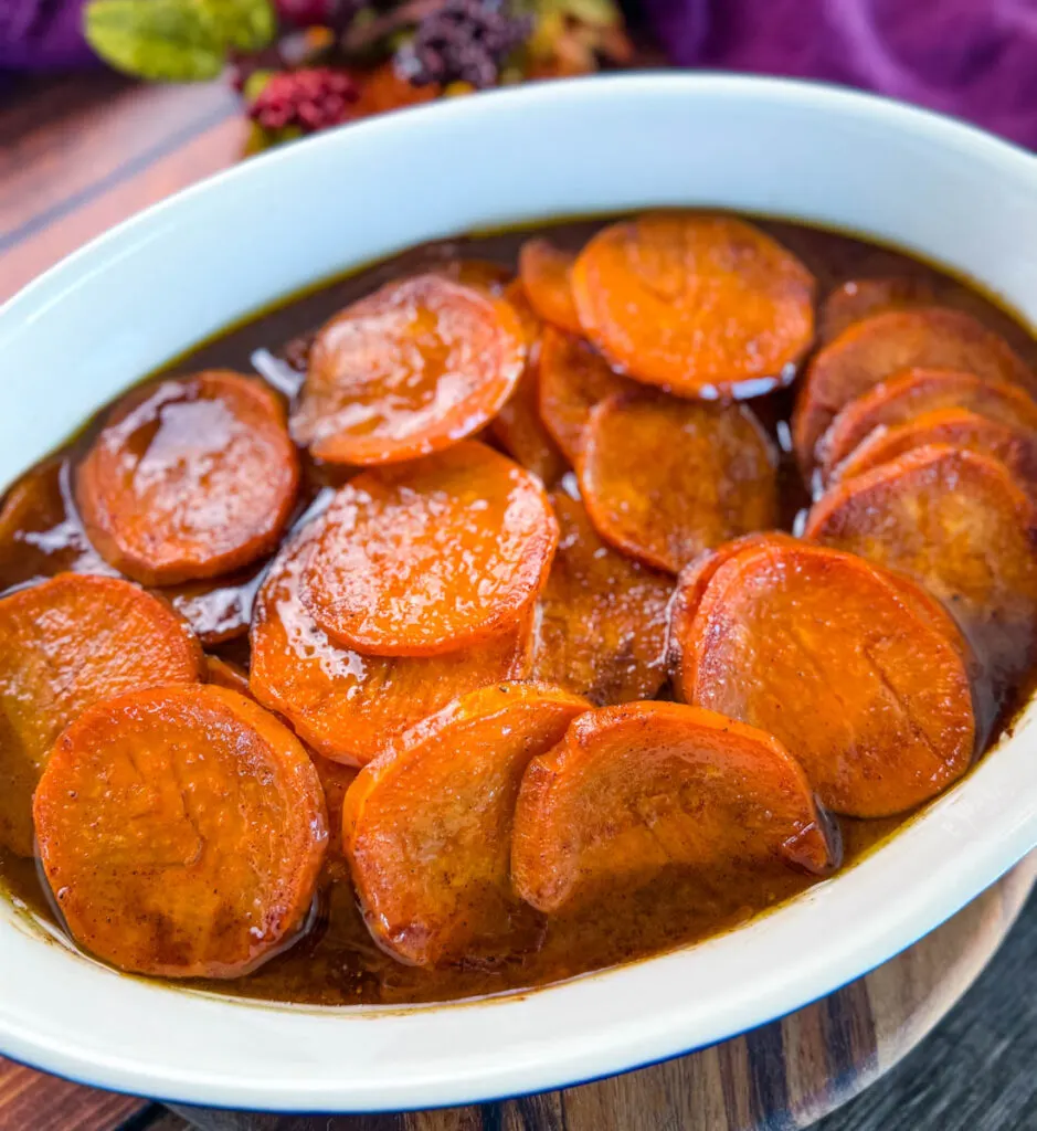 Easy Southern Candied Sweet Potatoes + {VIDEO}