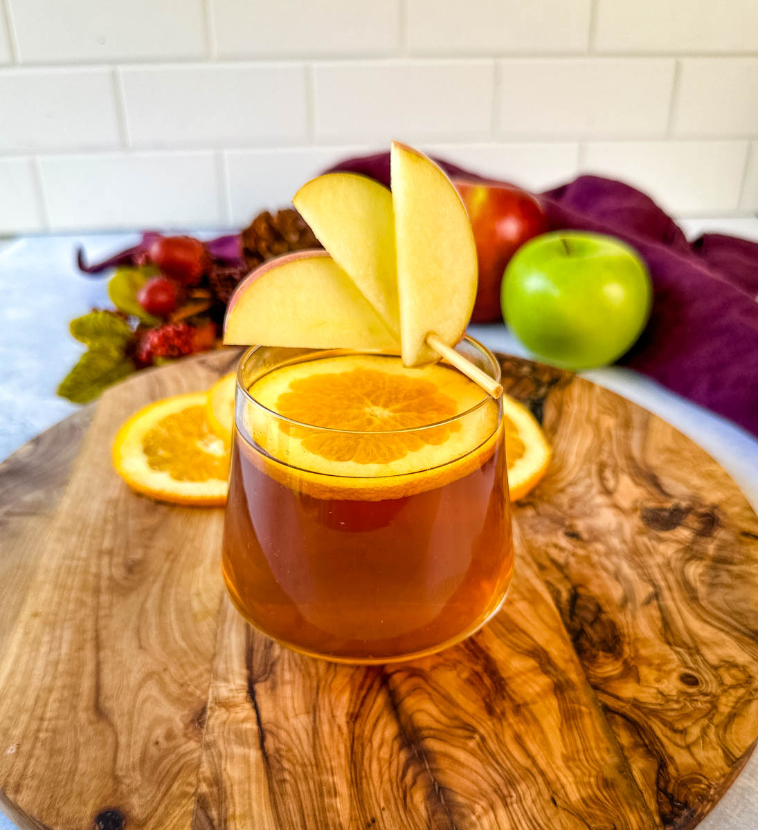 Apple Cider Bourbon Cocktail