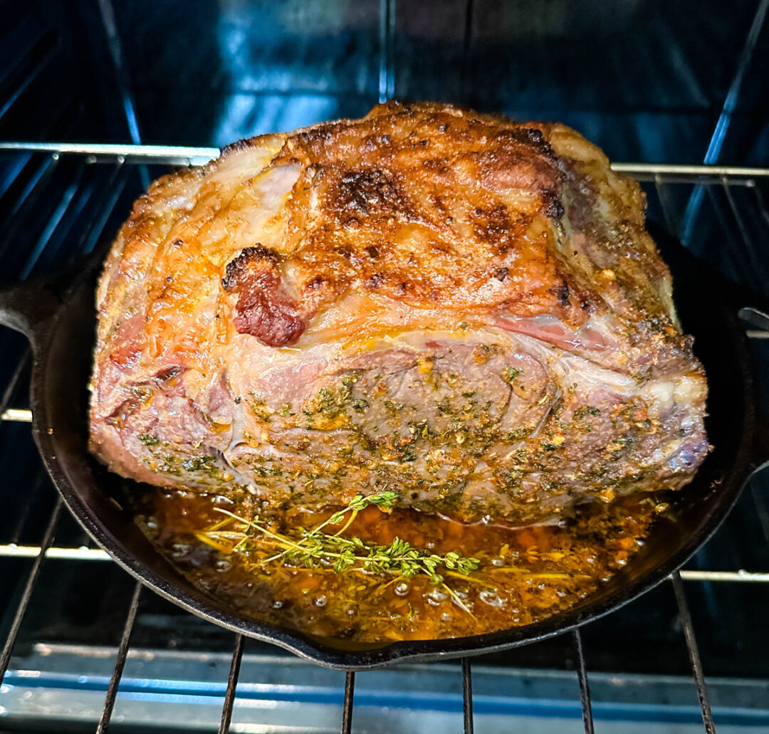 Garlic Butter Prime Rib (Bone-in or Boneless)