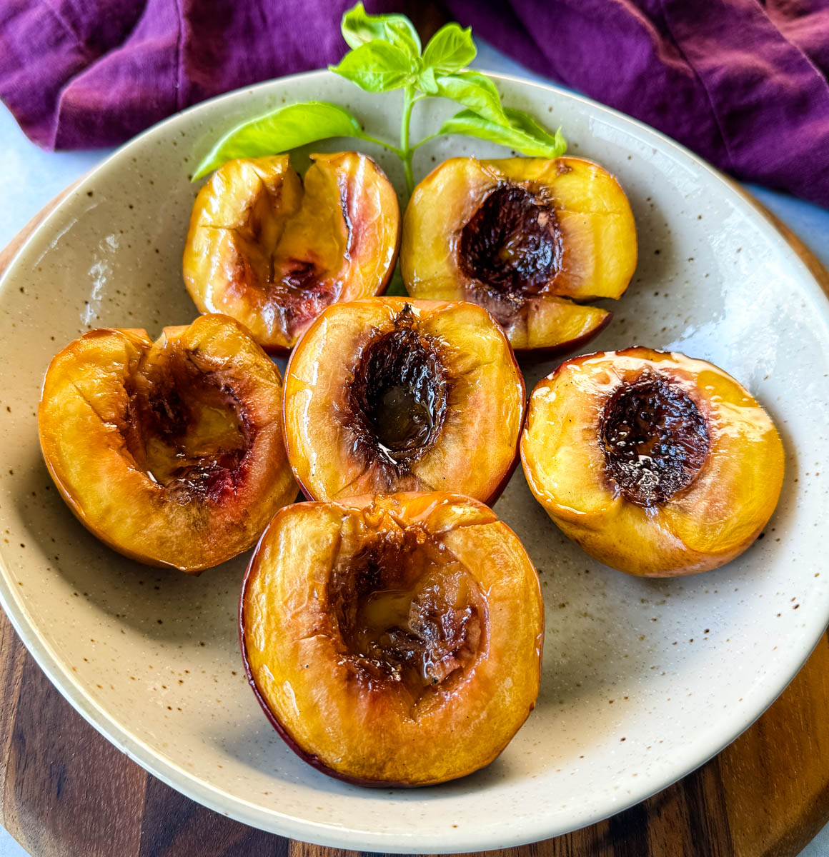 Smoked Peaches