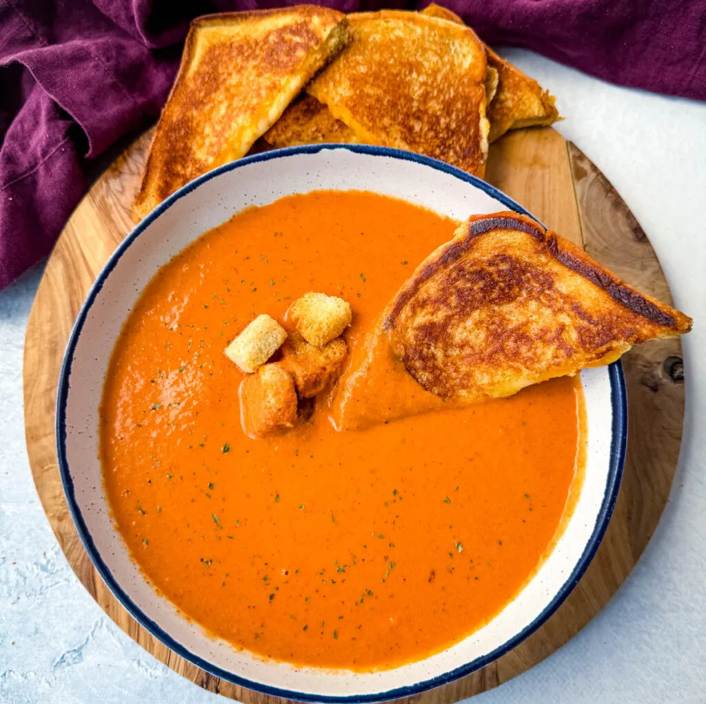 Grilled Cheese and Tomato Soup