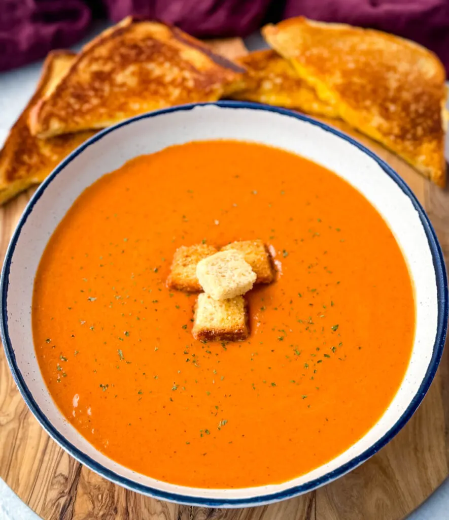 Grilled Cheese and Tomato Soup