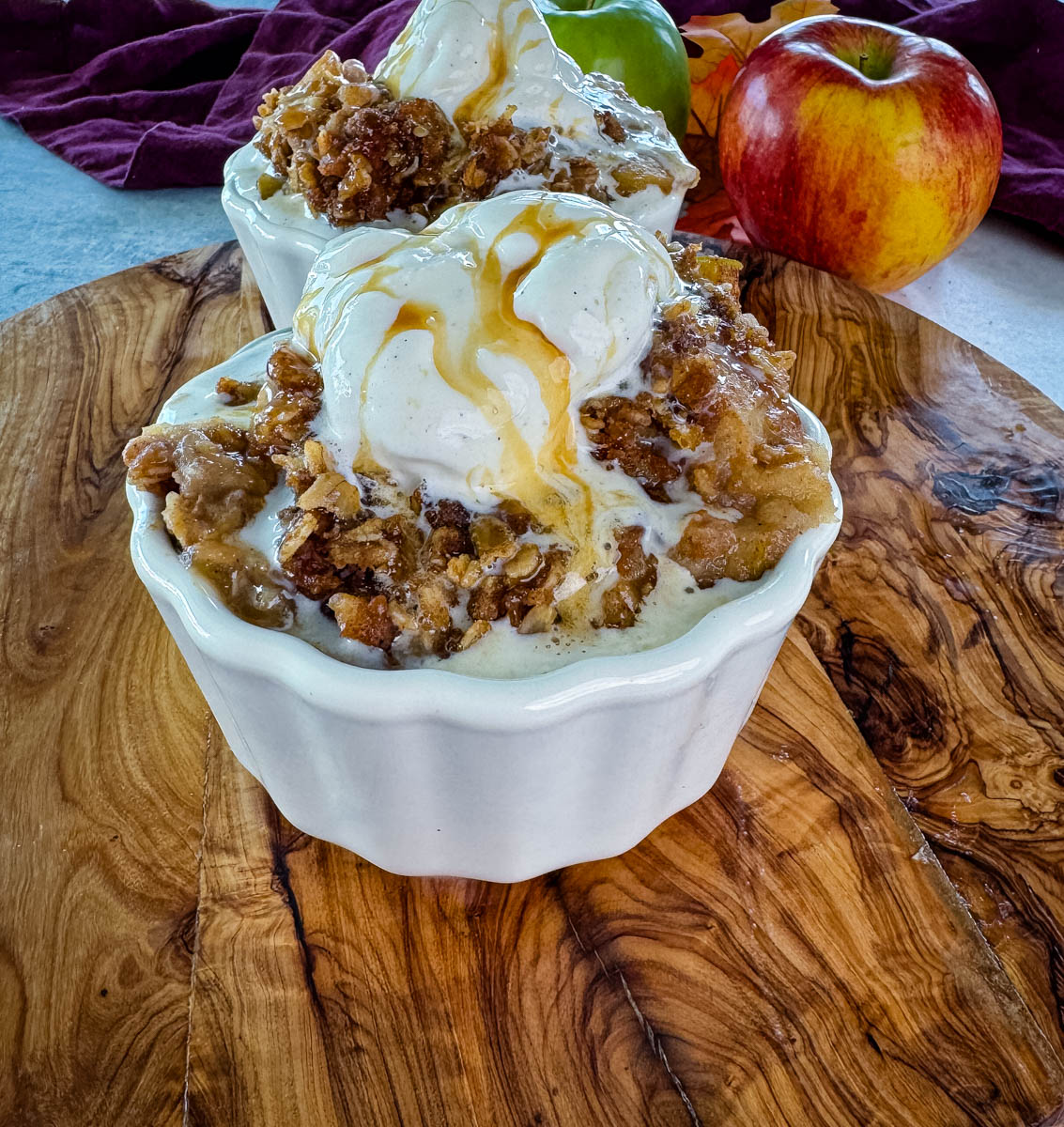 Slow Cooker Crockpot Apple Crisp