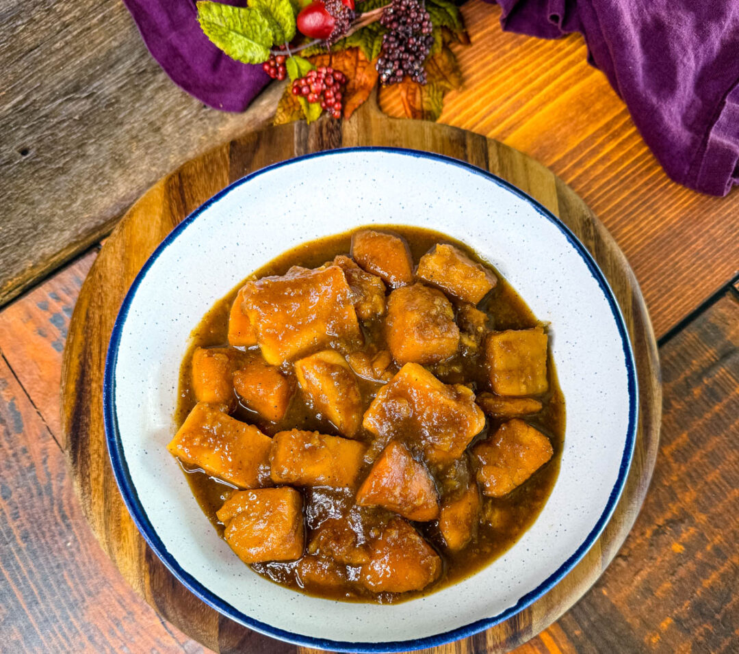 Canned Candied Sweet Potatoes