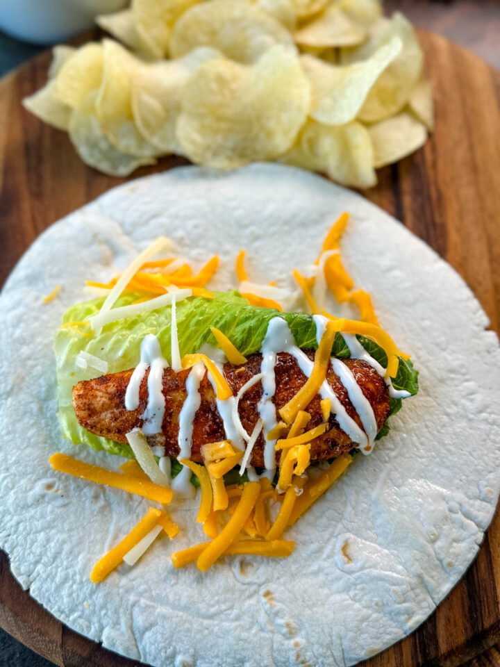 Chicken Snack Wrap Recipe
