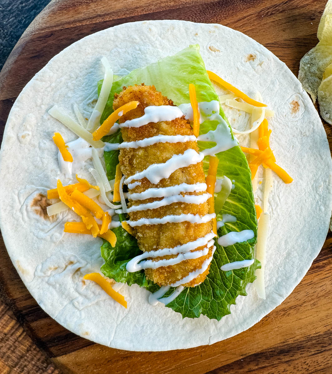 Chicken Snack Wrap Recipe