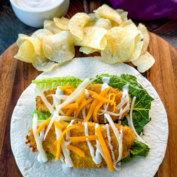 Chicken Snack Wrap Recipe