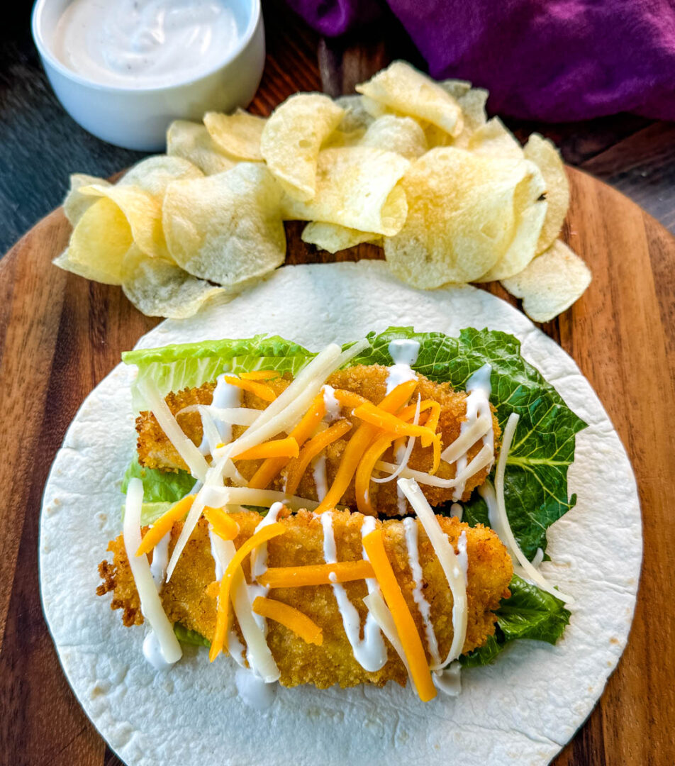 Chicken Snack Wrap Recipe