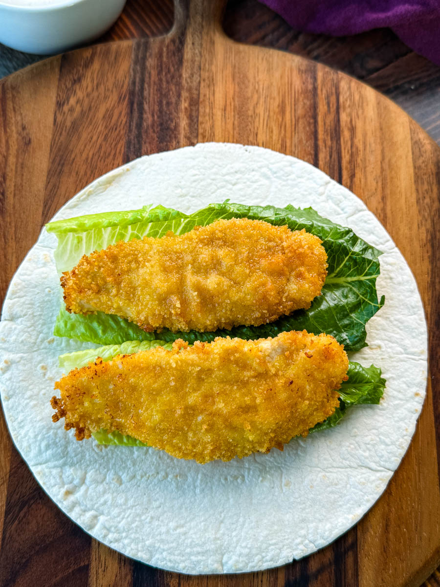 Chicken Snack Wrap Recipe