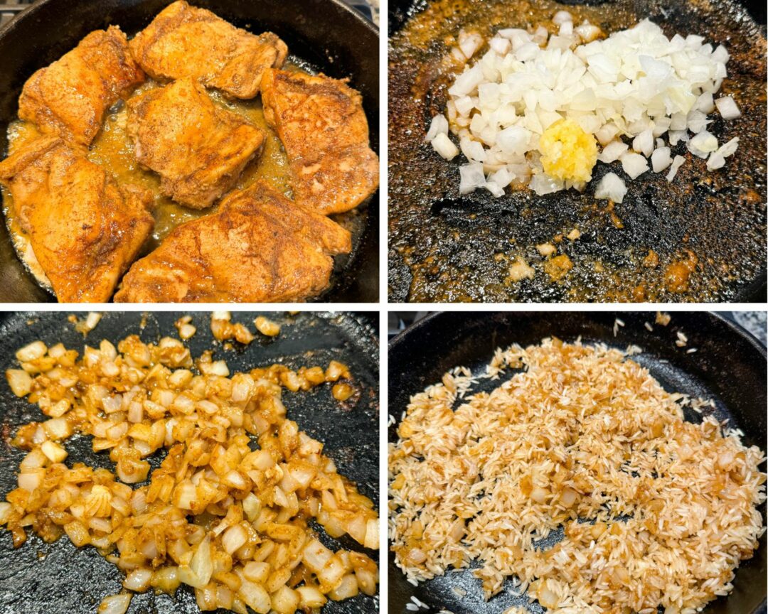 One-Pot Jerk Chicken and Rice