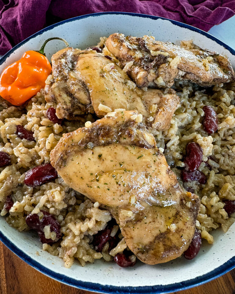 One-Pot Jerk Chicken and Rice
