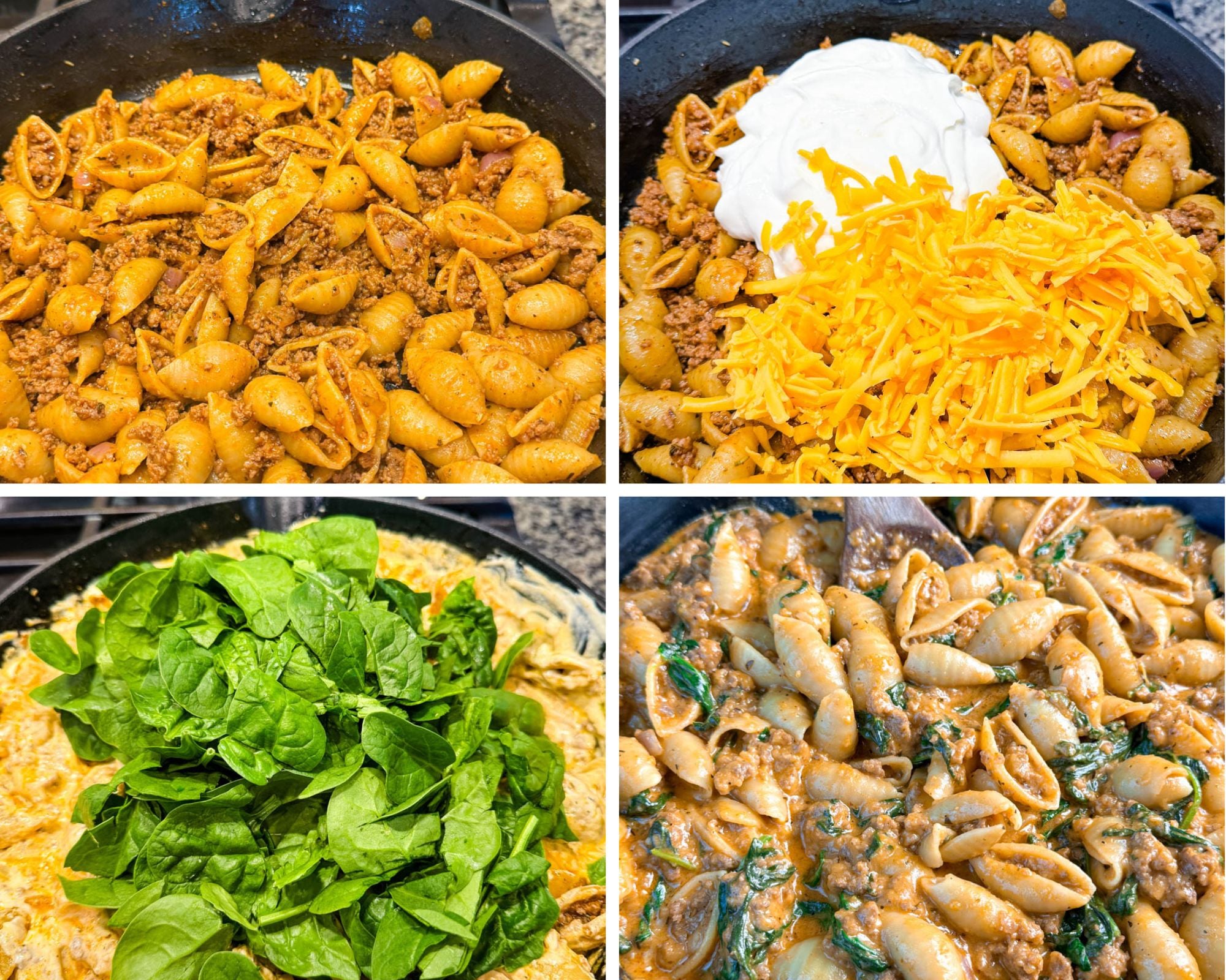 Creamy Beef and Shells (High Protein Pasta)