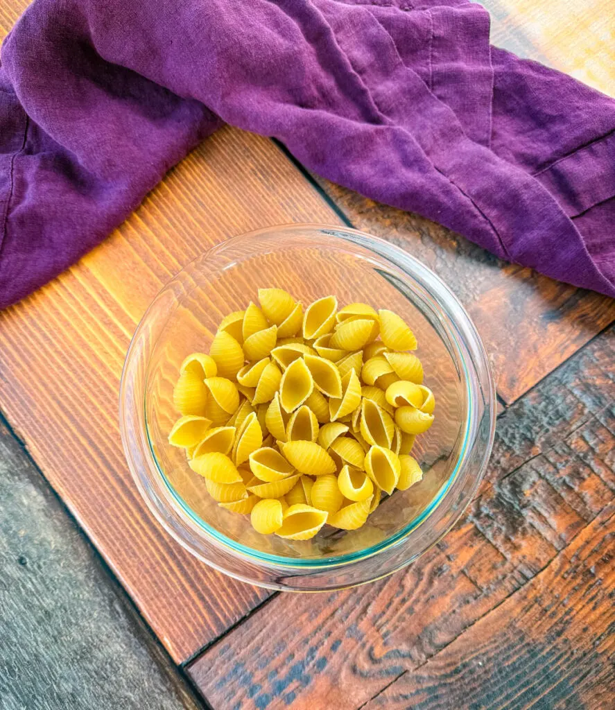 Creamy Beef and Shells (High Protein Pasta)
