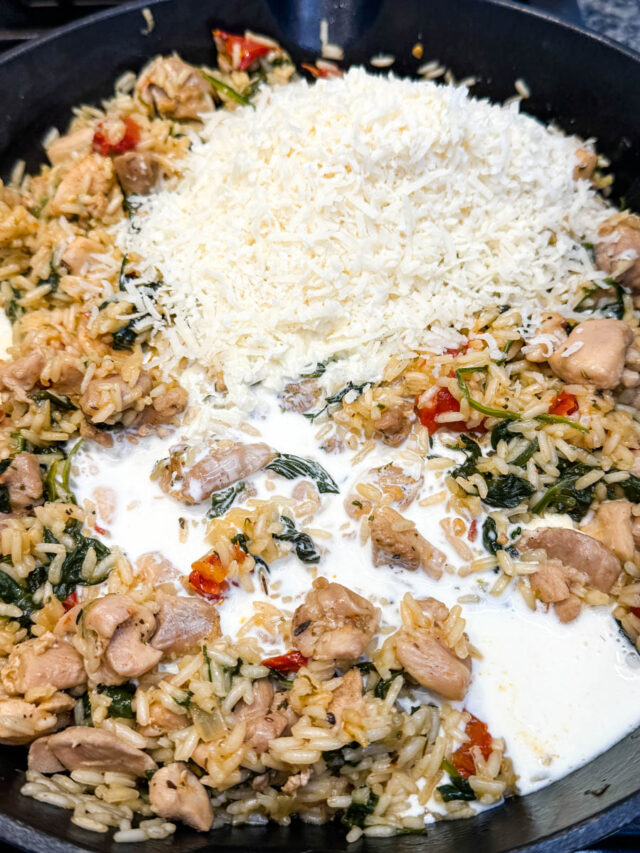 Marry Me Chicken and Rice (One-Pot Recipe)