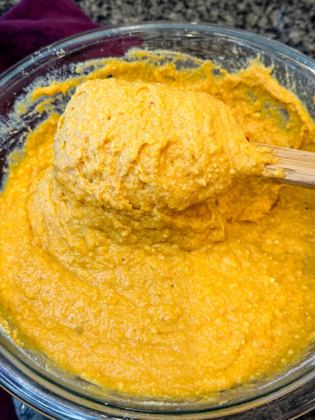 Jiffy Sweet Potato Cornbread Muffins